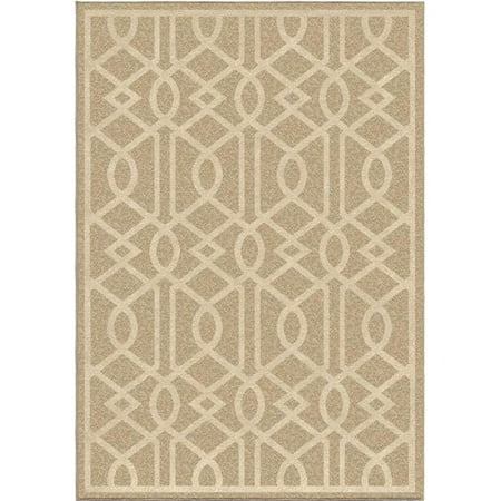 Orian Rugs 1841 8x11 8 x 11 in. Indoor & Outdoor Trellis Barcelona Area ...
