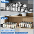 Pull Out Spice Rack Organizer, Spice Rack for Cabinet, Slide Out Spice ...