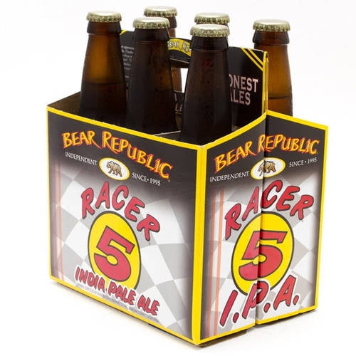 Bear Republic Racer 5 IPA, 6 pack, 12 fl oz - Walmart.com - Walmart.com