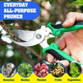 4 Pack Garden Pruning Shears, Stainless Steel Pruning Snips, Gardening ...