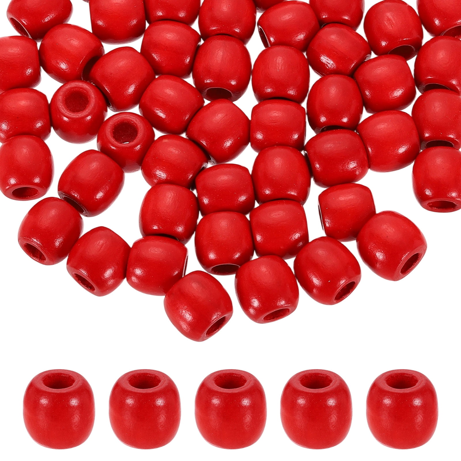 Click here for Unique Bargains 120pack Wooden Loose Beads  Colore... prices