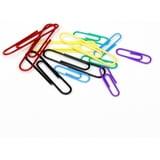 U Brands Paper Clips, Medium 1-1/8" and Large 2" Sizes, Assorted Colors ...