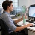 Usloyux Summer Cooling Handheld Mini Fan, High-Speed Thermoelectric ...