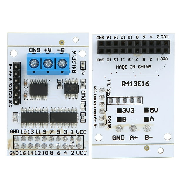 Rs485 Controller Module Plc Module Relay Board Io Control Switch Board 5V 16-Channel RS485 ...