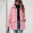 Aellinatey Women's Wool Blend Pea Coat Casual Formal Office Wool Single ...