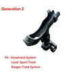 Brocraft 90 Degree Boat Rod Holder for Versatrack, Lund Sport, Ranger ...