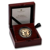 2022 GB £5 Gold Proof Her Majesty Queen Elizabeth (Box/COA) - Walmart.com