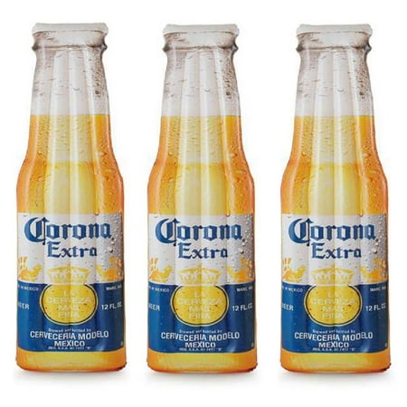 Summer Waves Corona Inflatable Beer Bottle Inflatable Pool Float Mat (3 ...