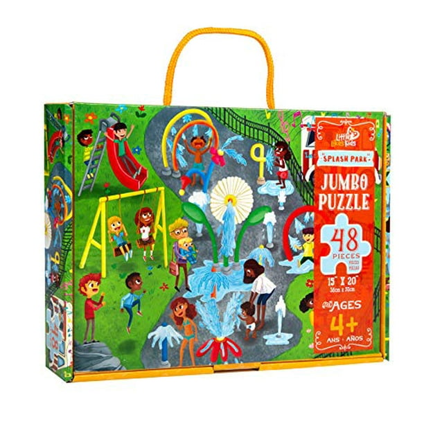 Little Likes Kids - Splash Park Jumbo Puzzle, 48 Pieces, Beginner ...