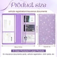 Bling Sparkly Accessories for Women Rhinestone Registration and Holder ...