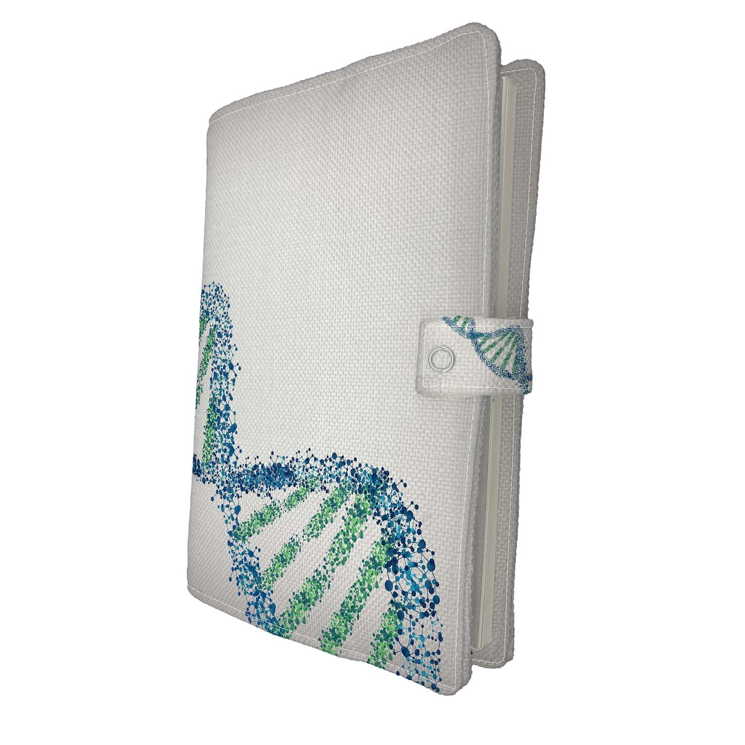 PKQWTM Dna Green Blue Book Cover Book Protector Book Sleeve Book Pouch ...