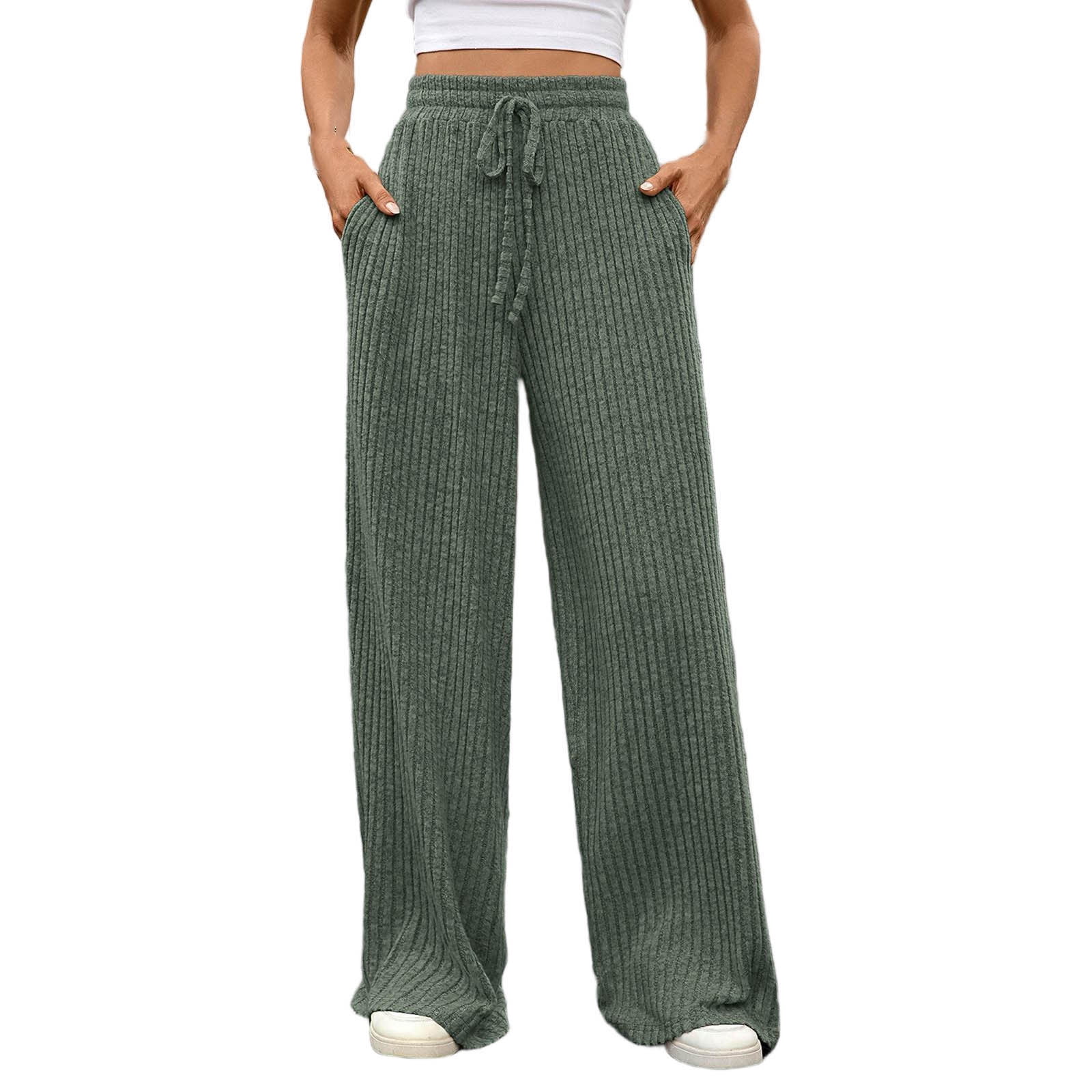 Click here for Maean Wide Leg Pant For Women High Waist Drawstrin... prices