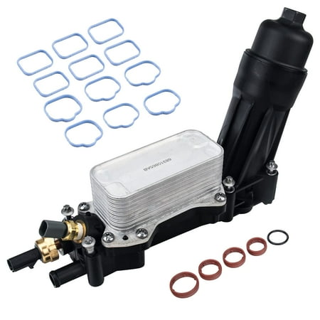 3mirrors Engine Oil Cooler Filter Housing Adapter Compatible with 2017 ...