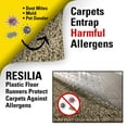 "Resilia Heavy-Duty Carpet Protector Mat, 27"" x 12' Clear Vinyl ...
