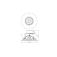 Electrix DWR6GS16 Essential LED Recessed Light Retrofit Kit, Gimbal ...