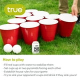 True XL Beer Pong Set with Jumbo Party Cups, Drinking Games for Adults ...