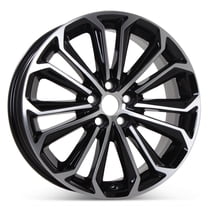 20" NEW Single FRONT 20X8.5 Machined Black Wheel for BWM 6-Series 7 ...