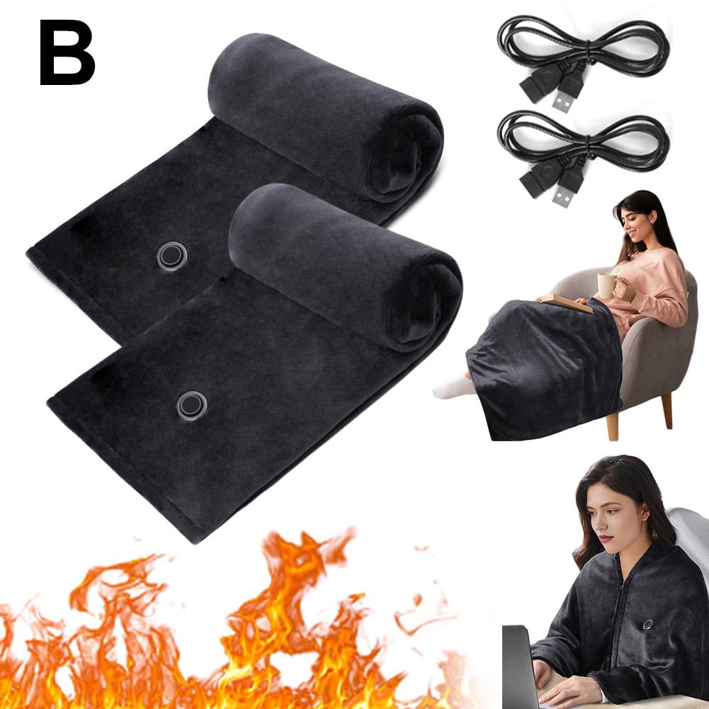 USB Powered Heated Cape 15s Fast Heating Office Napping Heated Shawl ...