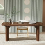 Tribesigns 63'' Computer Desk, Simple Rectangular Writing Table for ...