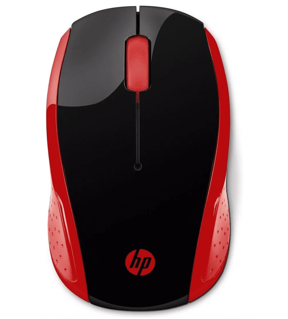 Mouse inalámbrico HP 200 rojo | Bodega Aurrera en línea