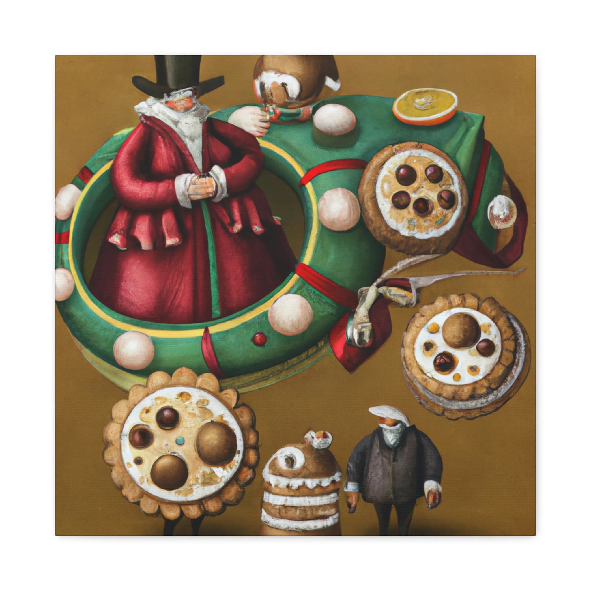 Cookies in Rococo Style - Canvas - Walmart.com