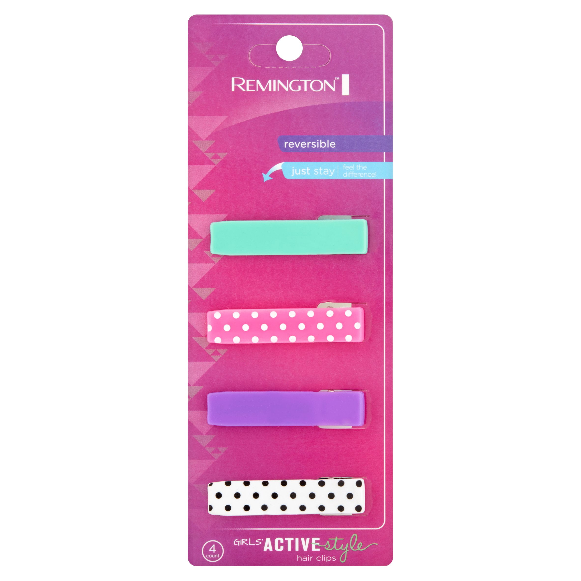 Remington Flex Grip Reversible Salon Clips, 4 count - Walmart.com