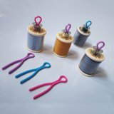 60 Pieces Colorful Bobbin Thread Holders Thread Clips Sewing Machine ...