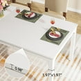 Tribesigns Oversized Dining Table, 78 inch Long, Rectangular, Seats 6-8 ...