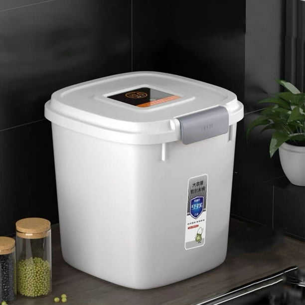 HOARBOEG 2024 New Airtight Rice Dispenser ，Cover Rice Bucket For Cereal ...