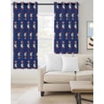 Bald Eagle Kitchen Curtains 4 of July Patriotic Birds Country Classic ...