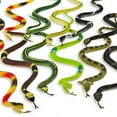 OUTAD rubber rainforest snakes - 1 -14 inches - snake toys for children ...