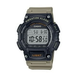 Casio Men's Tan Heavy Duty Digital Watch with Extra Long Strap - W737HX ...