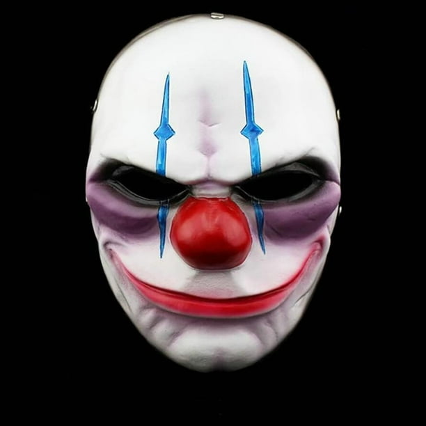 GHSDFBB FRP Payday 2 Mask, Dallas/Wolf/Chains/Hoxton Cosplay Mask ...
