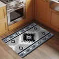 Area Rug Retro Aztec Color Block Rectangle Area Rugs Washable Rug for ...