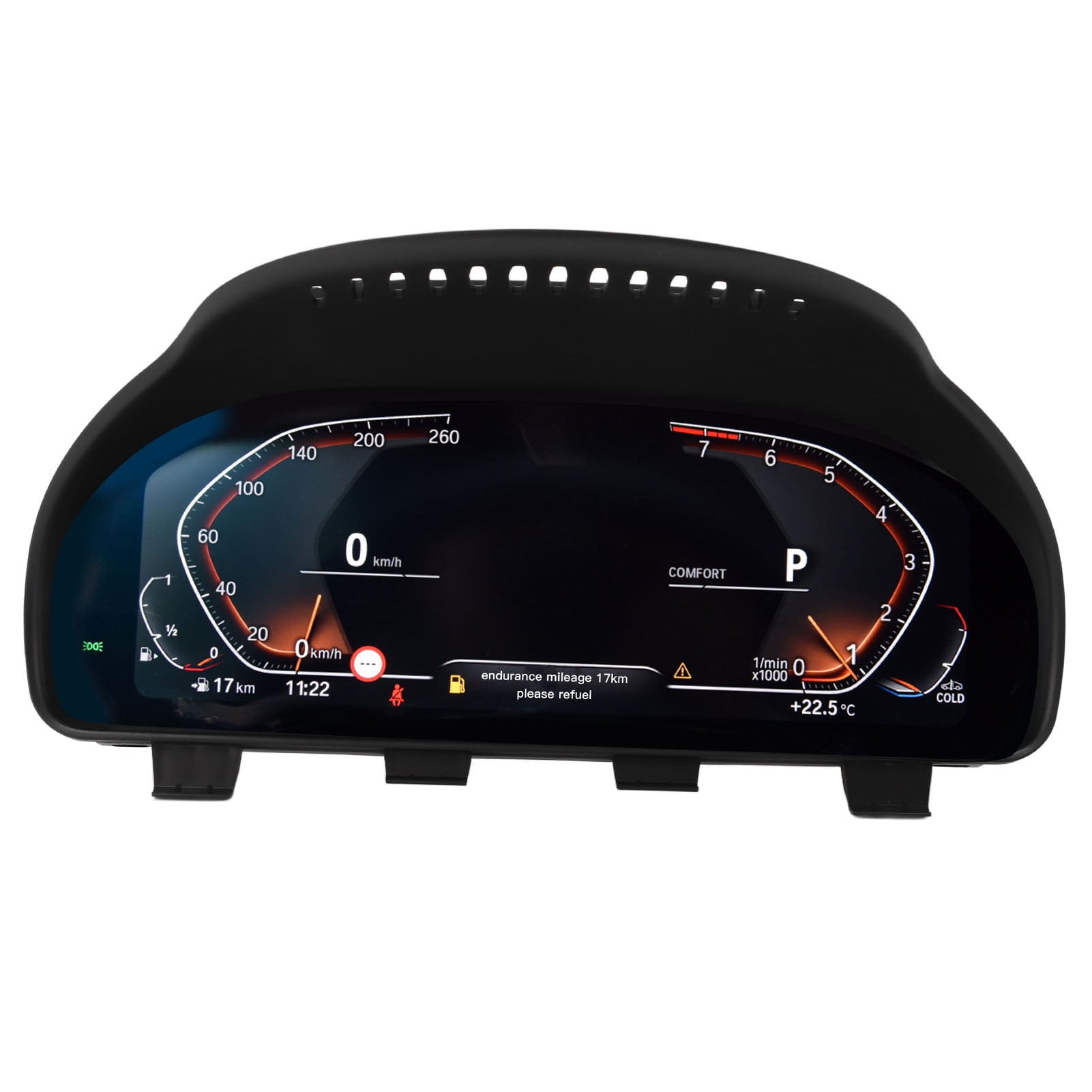 Tablero digital, medidor de pantalla LCD para automóvil Tablero digital ...