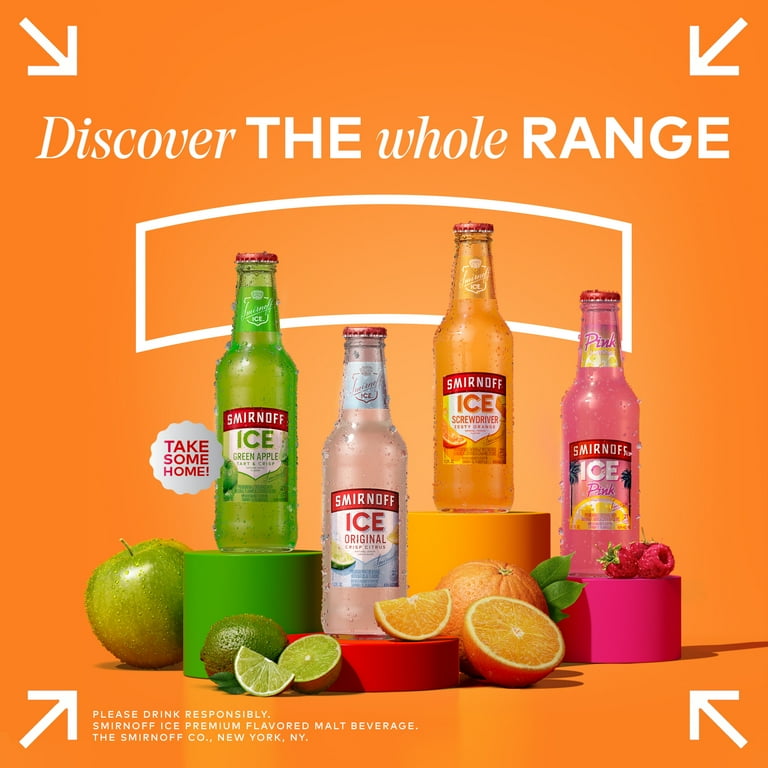 Smirnoff Ice Screwdriver Label