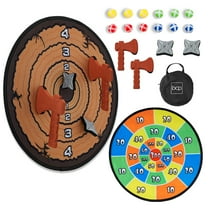 NSG Tomahawk Toss - Foam Axes Throwing Game Set for Kids & Adults ...