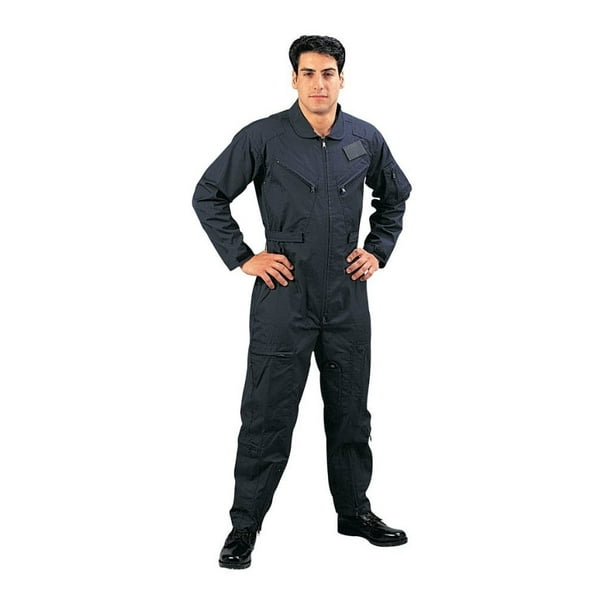 Rothco Flight Coverall - Navy Blue, X-Small - Walmart.com