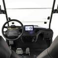 Massimo Mvr Cargo Max Electric Utility Golf Cart 48v 5kw Motor Black