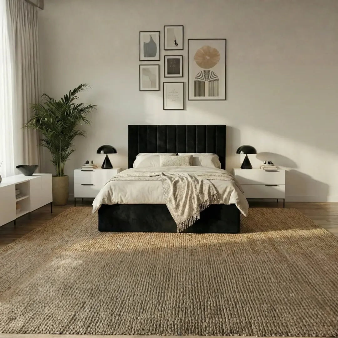 Click here for Velets Oliver Queen Bed Frame With Storage  Queen... prices