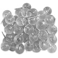Pushpins - Clear (30-Count) Clear Push Pins Thumb Tacks, - Walmart.com
