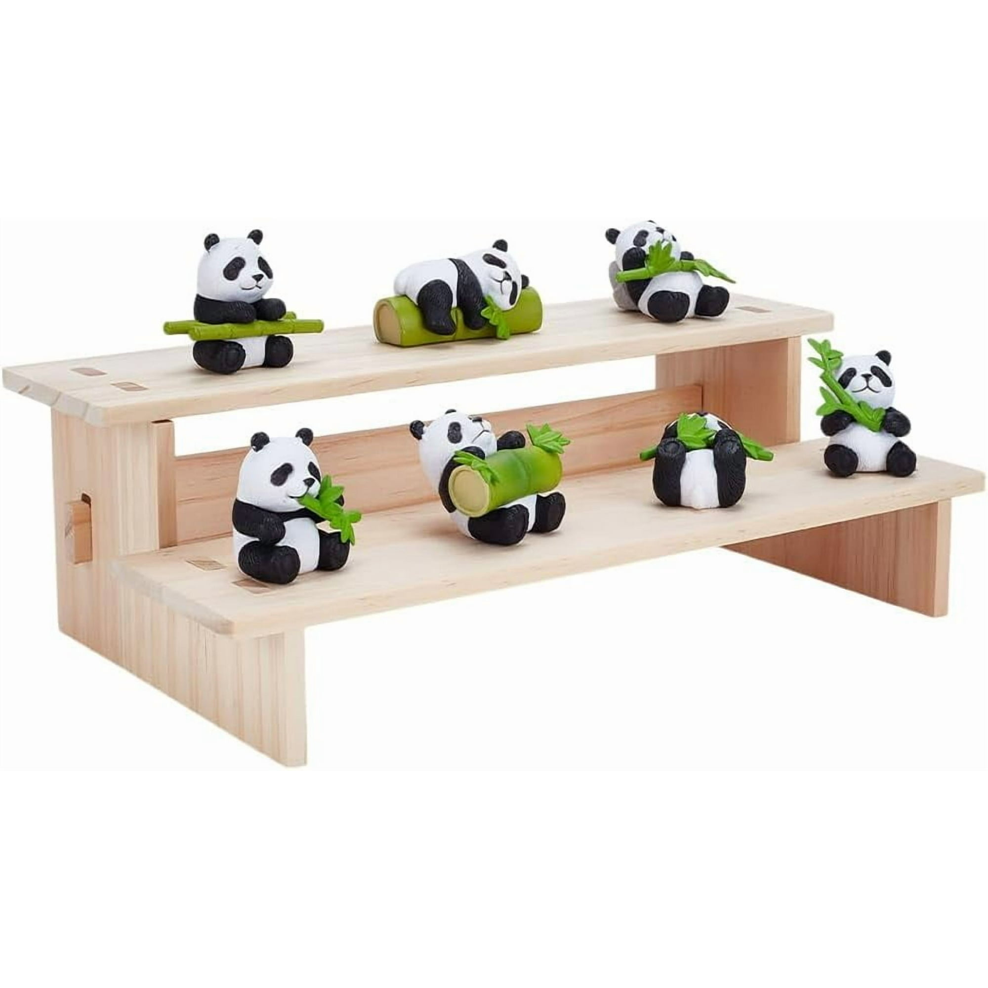 Click here for Nobrand 2-Tier Wooden Display Riser Shelf Tabletop... prices
