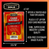 Card Saver 1 - Semi Rigid Card Holder for Graded Card Submittions ...