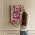Affixzi Inspirational Pink Quote Poster: Motivational Typography Art ...