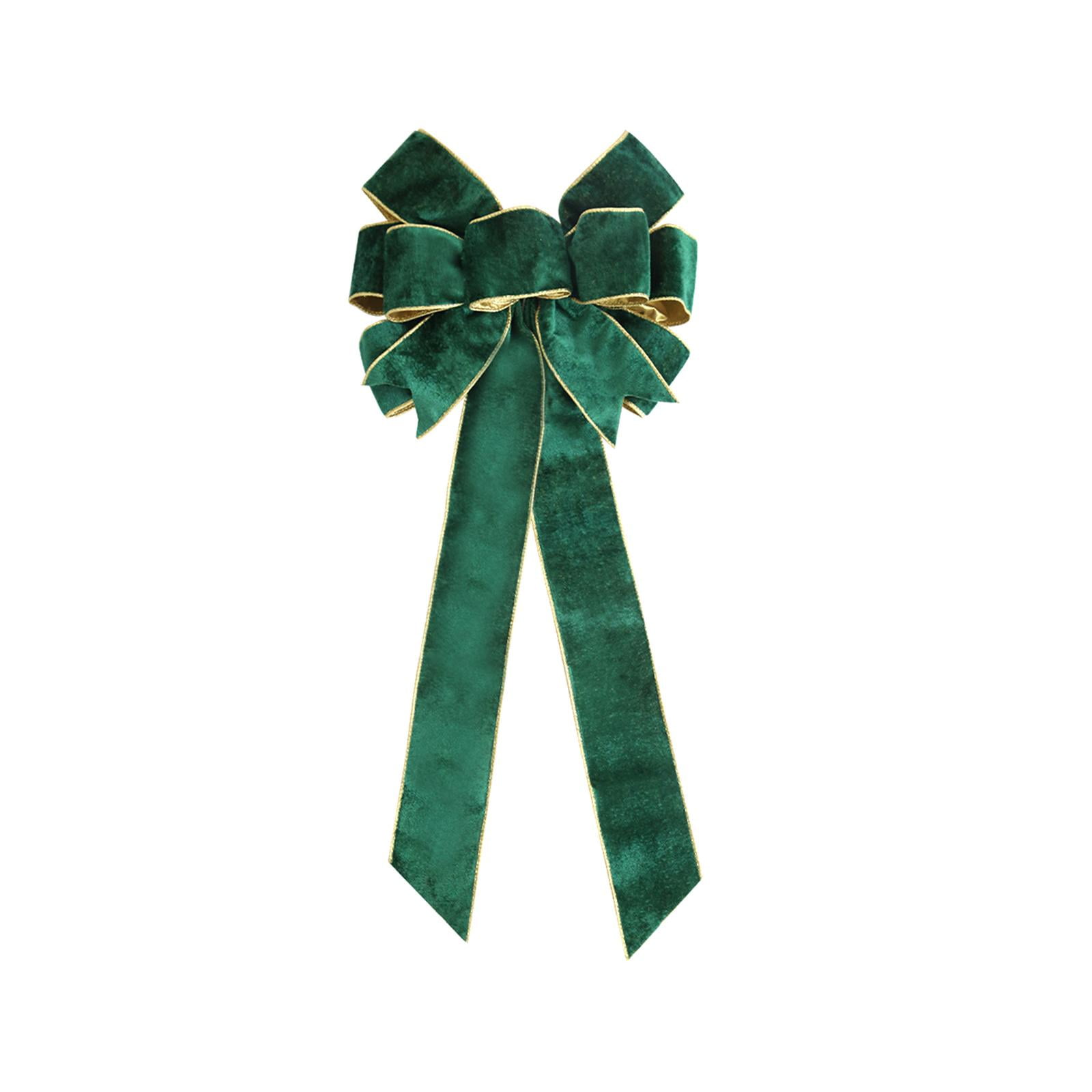 Click here for Luzkey Large Christmas Bow For Wreath  Ribbon Bows... prices