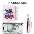 Classic Women Long Wallet Abstract Print Clutch Wallet Practical PU ...