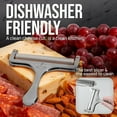 Visualz Stainless Steel Wire Cheese Slicer - Adjustable Hand Held ...