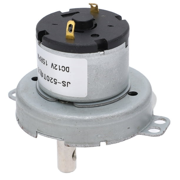 Motor de DC de 12 V DC Alto Torque, Motor Con Engranaje de CC JS-520T ...