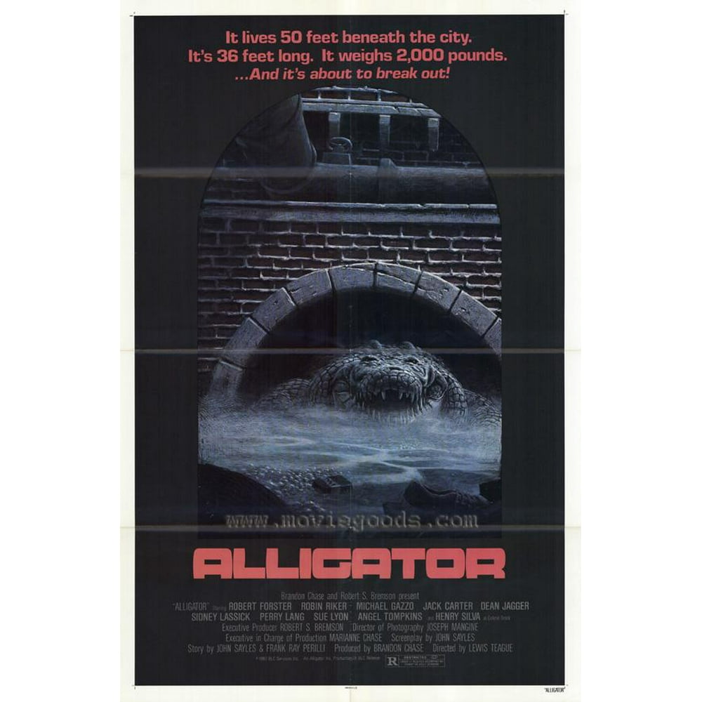 Alligator (1980) 27x40 Movie Poster - Walmart.com - Walmart.com
