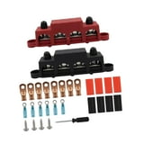 Power Distribution Terminal Block with Dust Cover, Universal Heavy Duty ...